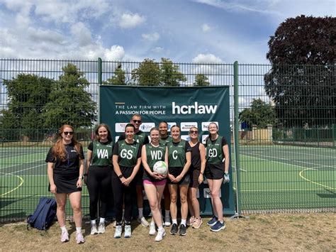 Thoroughly Enjoyed A Full Afternoon Of Netball To Raise Money For Our