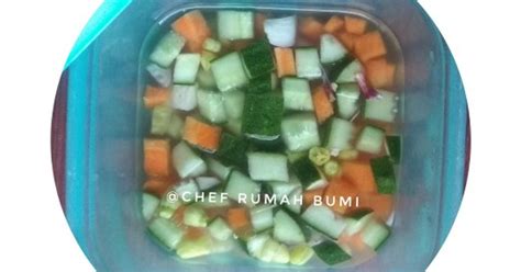 Resep 54 Acar Timun Wortel Pelengkap Martabak Telur Makanan Santan