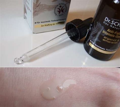 Test Anti Ageing Dr Scheller Anti Falten Intensiv Serum arganöl