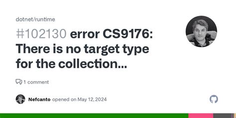Error CS9176 There Is No Target Type For The Collection Expression