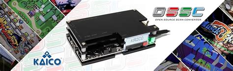 Kaico Edition Ossc 1 8 Open Source Scan Converter With Scart Component Vga To Hdmi For Retro