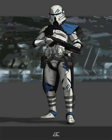 Artstation Star Wars 501st Clone Paratrooper Star Wars Images