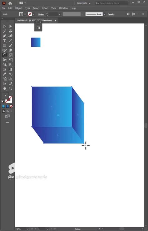 let s make 3d boxes with direct selection tool adobe illustrator