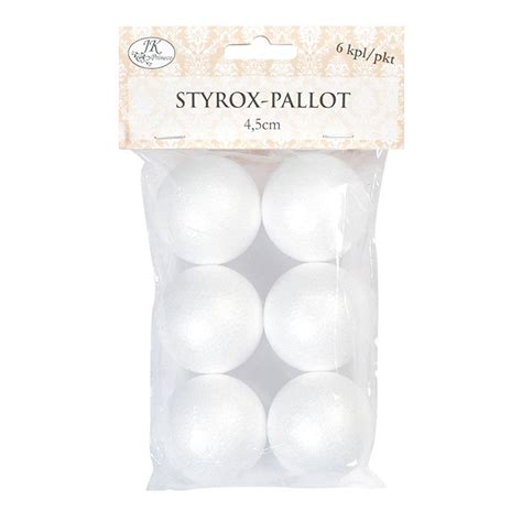 Styrox Pallot 45cm 6kpl Askartelukulma