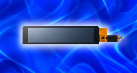 Bar Type High Resolution Touch Display With Large Area Screen And