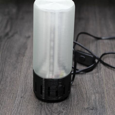 D Printable DIY WiFi RGB LED Soft Lamp By Igor Mazurenko