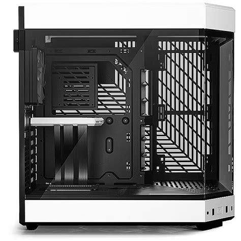 Hyte Y60 Tempered Glass Black White Pci E 4 0 Riser Cs Hyte Y60 Bw