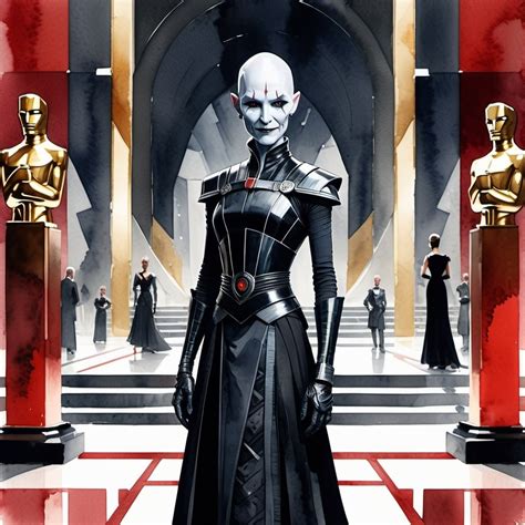 Asajj Ventress Smiling And Dressed Sharply In High