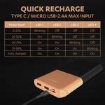 Buy Duracell MAh Slimmest Power Bank With Type C PD USB A Port W Fast