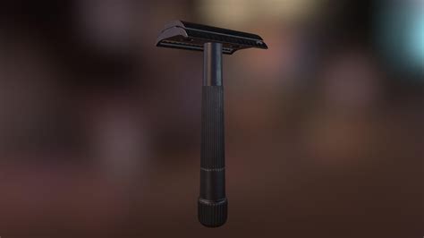Safety Razor 3d Model By Grishmanovskij Anton