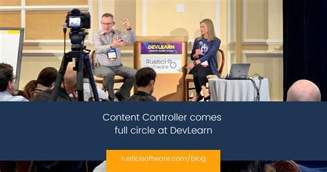 Content Controller Comes Full Circle At Devlearn