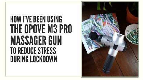 Opove M3 Pro Massager Gun Archives Its Me Lady G
