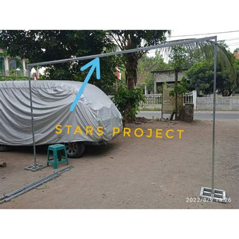 Jual Tiang Gawang Dekorasi Backdrop Besi Bongkar Pasang Shopee Indonesia