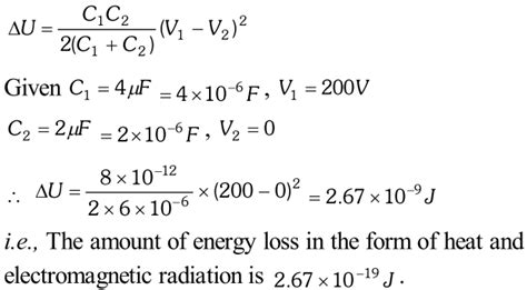 Capacitor Question Bank For Class Physics