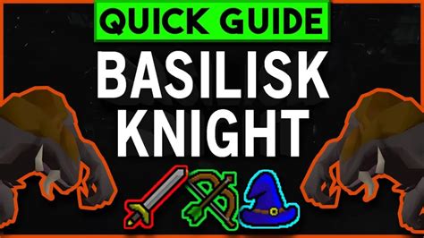 Basilisk Knight Slayer Task Guide Osrs Osrs Money Making Guide