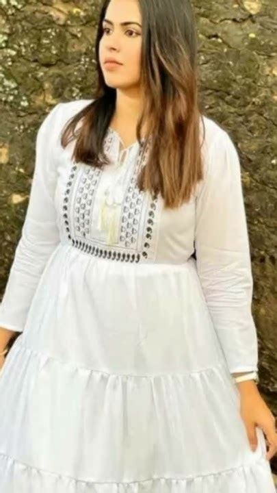 වෙසක් එකට ලස්සන සුදු ගවුම් විලාසිතා Shorts Viral Sethini Fashion Sri Lanka Youtube