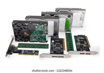 Two Different Types Computer Data Storage Foto Stok 1322348036 Shutterstock