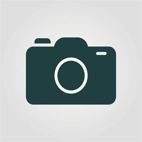 Camera Vector Icon Black Illustration Isolated On White Background For Graphic And Web Design