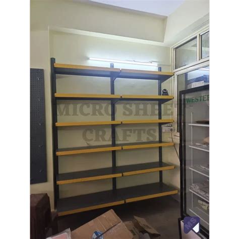 Mild Steel Wall Mounted Retail Store Display For Departmental Stores