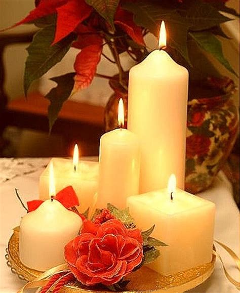 19 ideias de como se usar velas na decoração de Natal O que eu ia falar