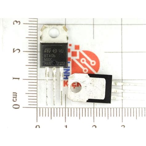 Combo 10 Chiếc Bta06 600c Bta06 600 Triac 6a600v To 220 Shopee