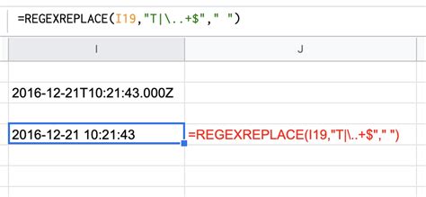 Google Sheets Time Date Format 2016 12 01T10 21 43 000Z Not Recognised