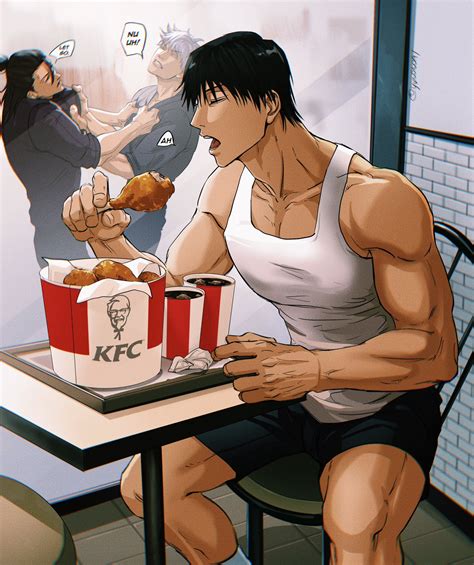 Gojou Satoru Getou Suguru And Fushiguro Touji Jujutsu Kaisen And More Drawn By Yuana