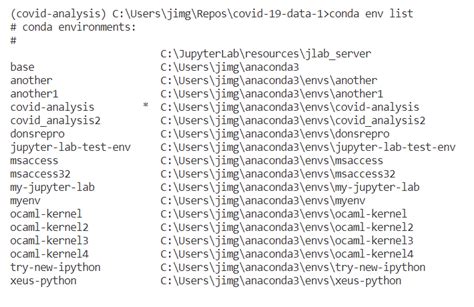 Indicate To The User About Any Conda Envs Lacking An Interpreter Which