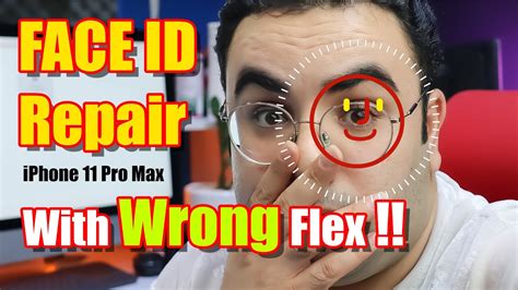 How To Repair Face ID With Wrong Flex YouTube