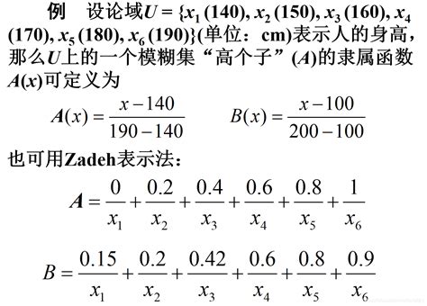 数模学习第八天 模糊分析超详细介绍模糊子集 Csdn博客
