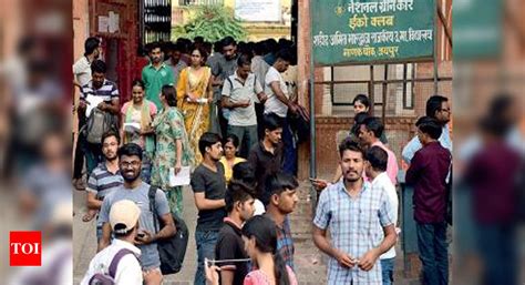 Traffic Snarls Hit Jaipur As Thousands Sit For Si Exam Jaipur News