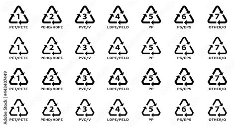 Set Of Badges For Marking Plastic Industrial Marking Of Plastic