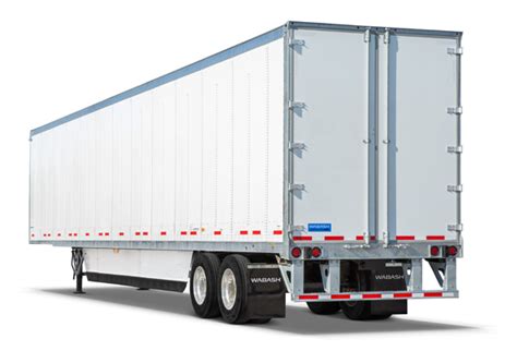 Wabashdry Van Trailers With Duraplate