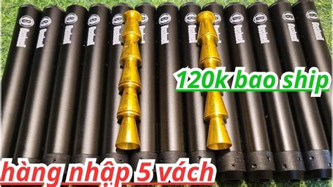 Giảm Thanh Bushnell 1 Khúc 5 Vách Đồng Giảm Thanh Xịn Xò Cho AE YouTube