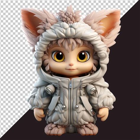 Premium Psd Cute Animated Characters Png