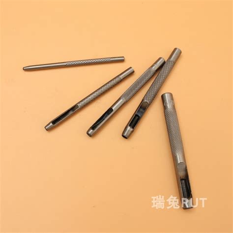 皮带冲头腰带皮带打孔器皮革冲子冲针圆冲皮带冲子冲子工具 虎窝淘