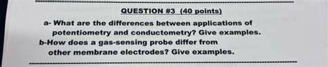 solved question 3 40 points a what are the differences