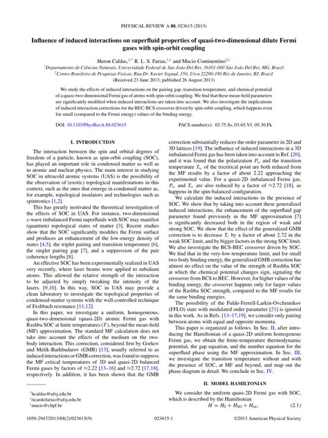 Pdf Influence Of Induced Interactions On Superfluid Properties Of Quasi Two Dimensional Dilute