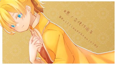 Kagamine Len And Allen Avadonia Vocaloid And 2 More Drawn By Mimitto