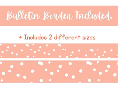 Just Peachy Bulletin Board Kit 300 Pages Classroom Decor Pdf
