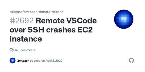 Remote Vscode Over Ssh Crashes Ec2 Instance · Issue 2692 · Microsoft