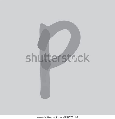 Phand Written Modern Alphabet Vector Stock Vector Royalty Free