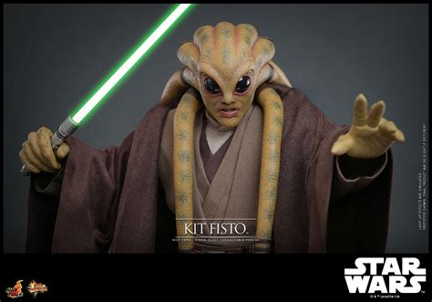 Kit Fisto Star Wars Revenge Of The Sith Hot Toys Collectibles 1 6