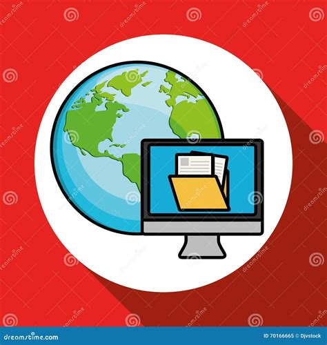 Security System Icon Over White Background Vector Illustration Stock Vector Illustration Of