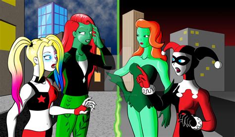 Hbo Harley And Ivy Meet Dcau Harley And Ivy By Ltbicker424 On Deviantart