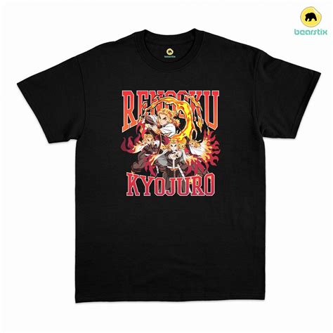Jual Bearstix Tshirt Vintage Bootleg Anime Demon Slayer Tshirt