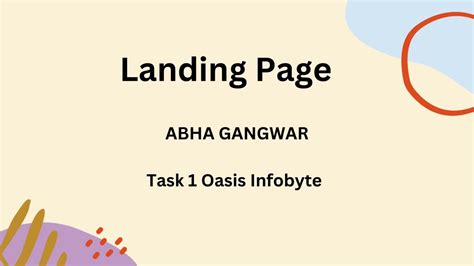Abha Gangwar On Linkedin Oasisinfobyte Internship Webdevelopment