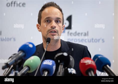 Federal Magistrate Antoon Schotsaert Pictured During A Press Conference In Brussels Regarding