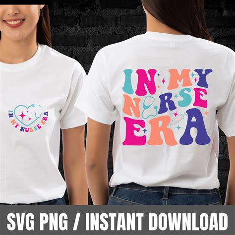 In My Nurse Era Svg Pngnurse Svg Png Trendy Nurse Svg Pngnurse