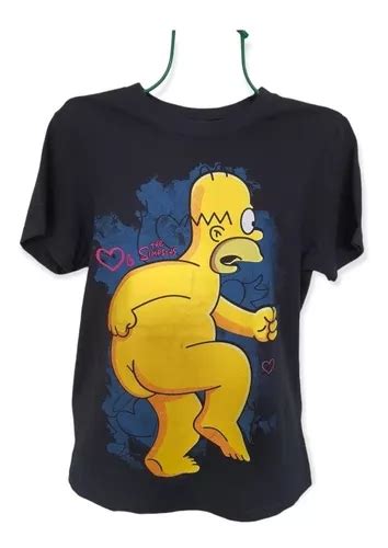 Playera Homero Simpso Desnudo The Simpsons En Venta En Actopan Hidalgo